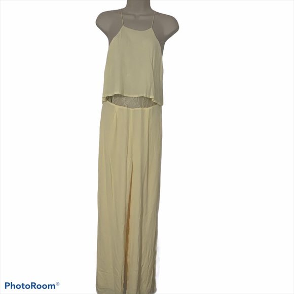 Forever 21 | Pants & Jumpsuits | Forever 2 Transparent Lace Jumpsuit ...